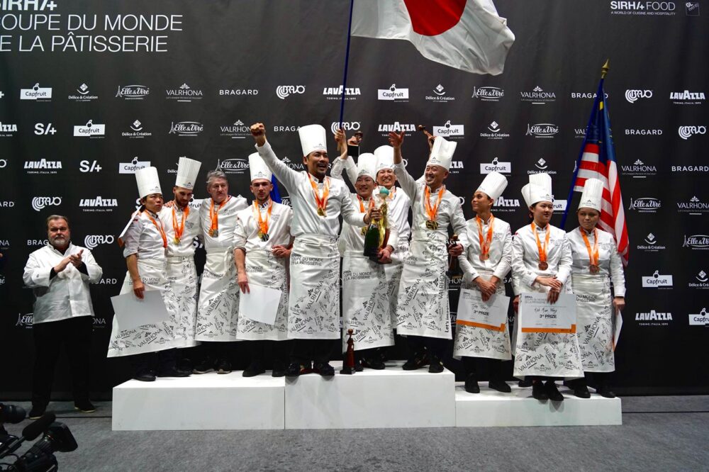 Japanese champions reclaim Pastry World Cup gold honours ...