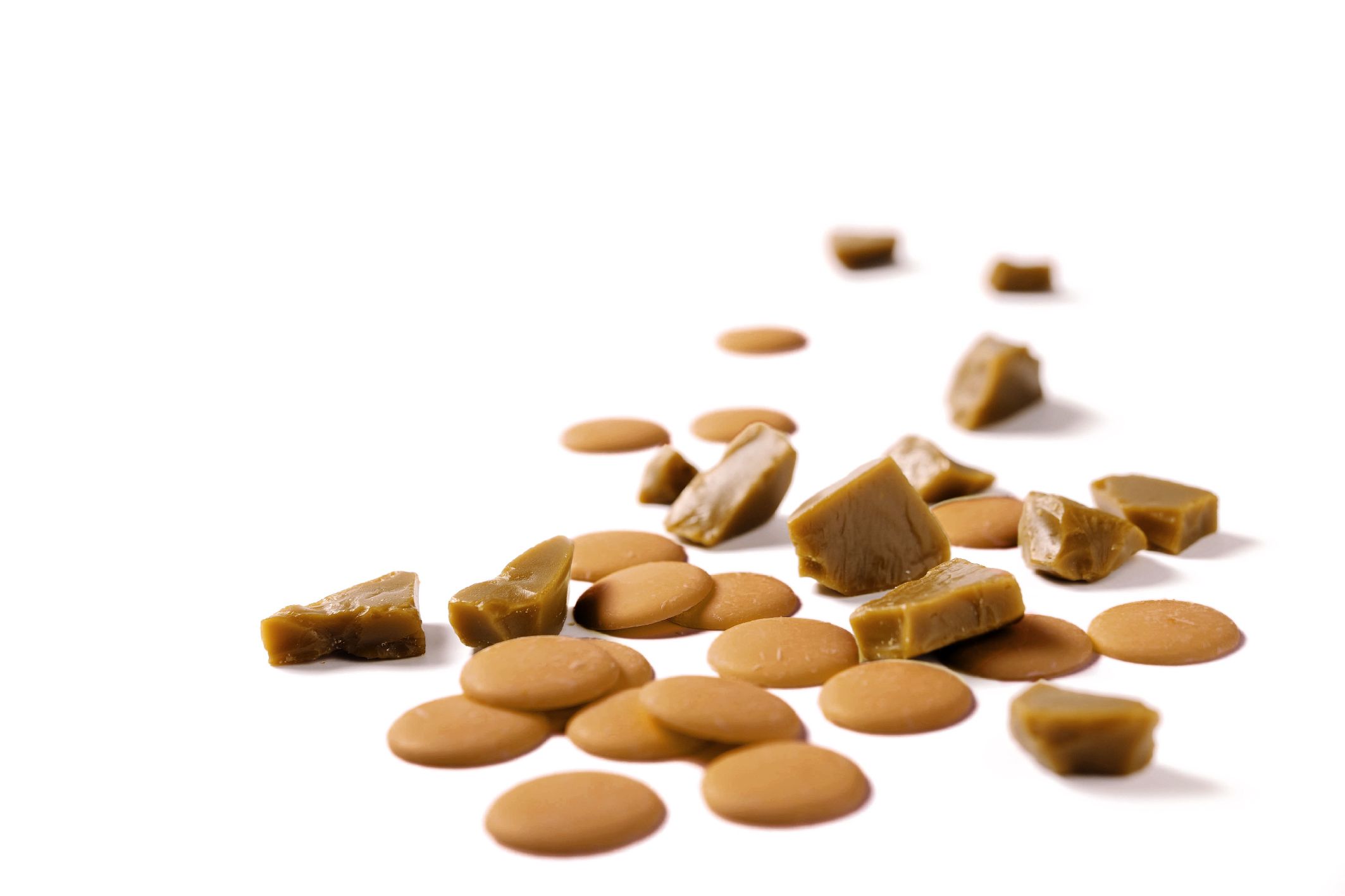 Bringing together white chocolate and real dairy caramel ...