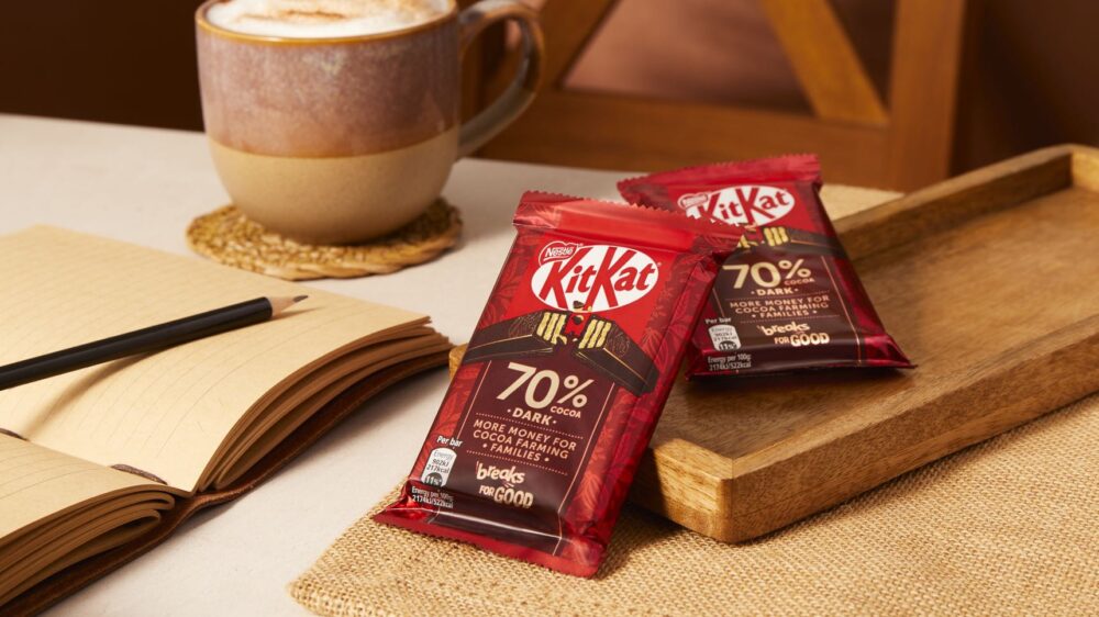 KitKat dark offers brand first for Nestlé with its cocoa income ...