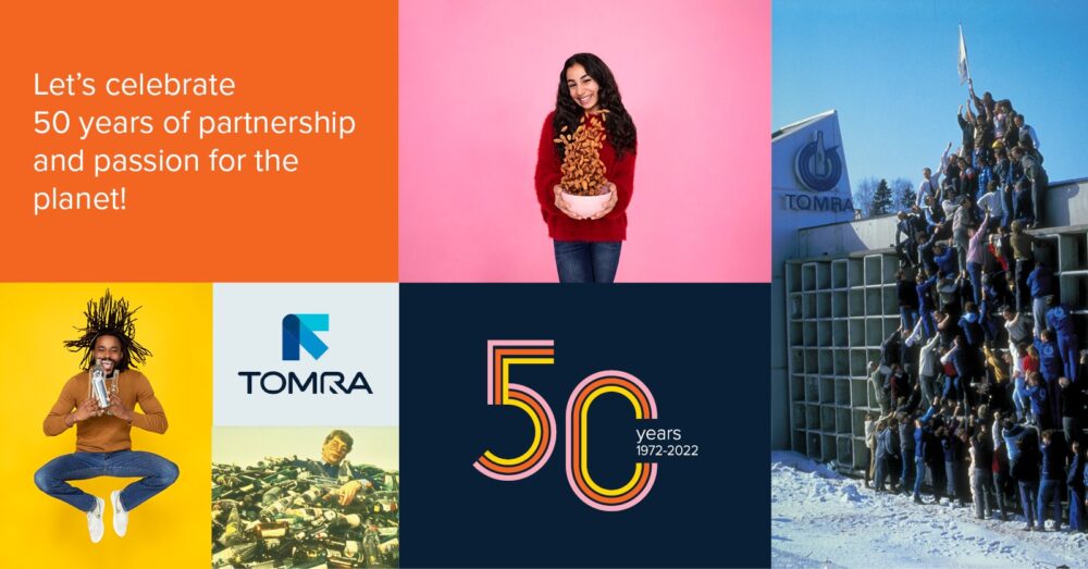 Tomra celebrates 50 years of developing sorting and collection systems ...
