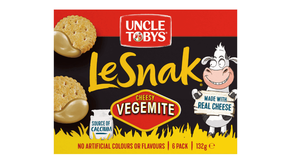 Aussies set for retro treat with Uncle Tobys Le Snak Cheesy Vegemite ...