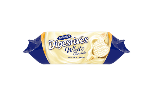 McVitie's 'biggest launch in a decade' with white chocolate digestives ...