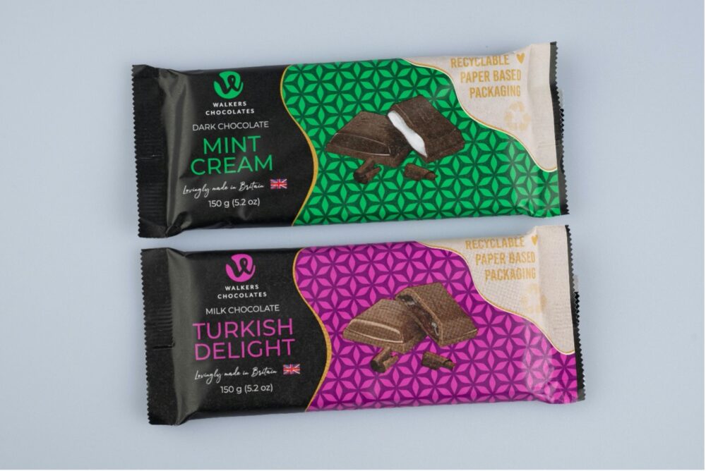 Walkers Chocolates unveils 100% recyclable paper packaging for its ...