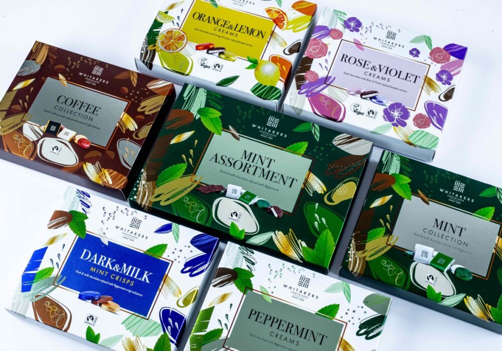 Bold new look for Whitakers Chocolates - Confectionery Production